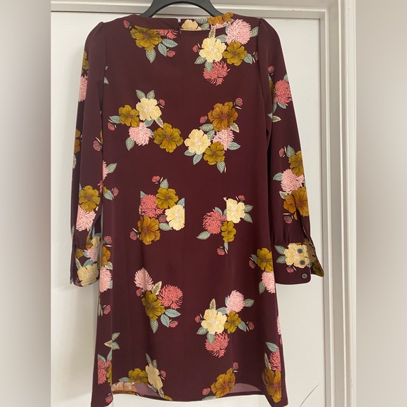 LOFT | Dresses | Loft Long Sleeve Floral Dress | Poshmark